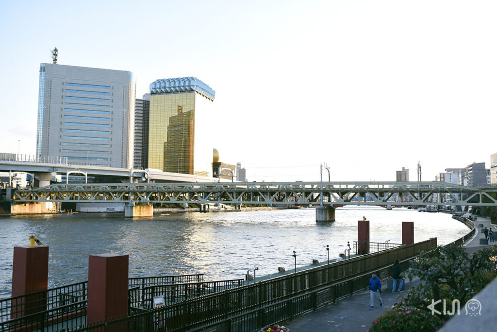 Sumida River : หาเวลามานั่งมองท้องฟ้าและสายน้ำบริเวณพื้นที่สุดผ่อนคลาย ...